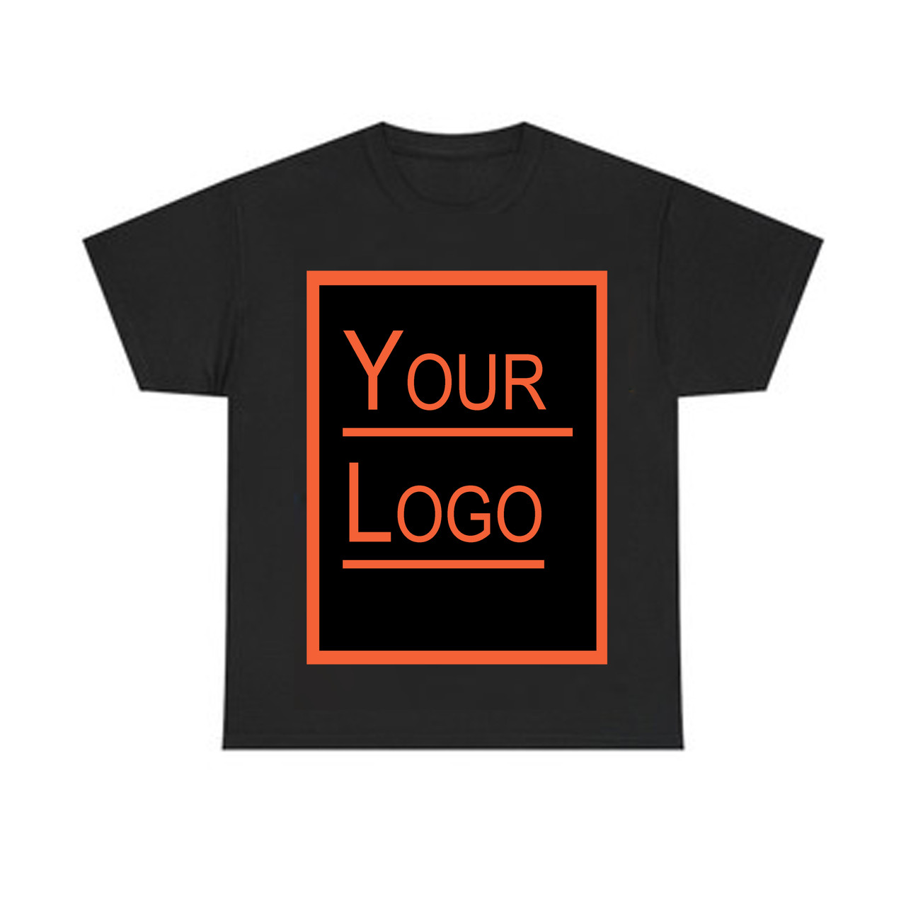 Custom Unisex Tee - Large Logo - Print it Smart