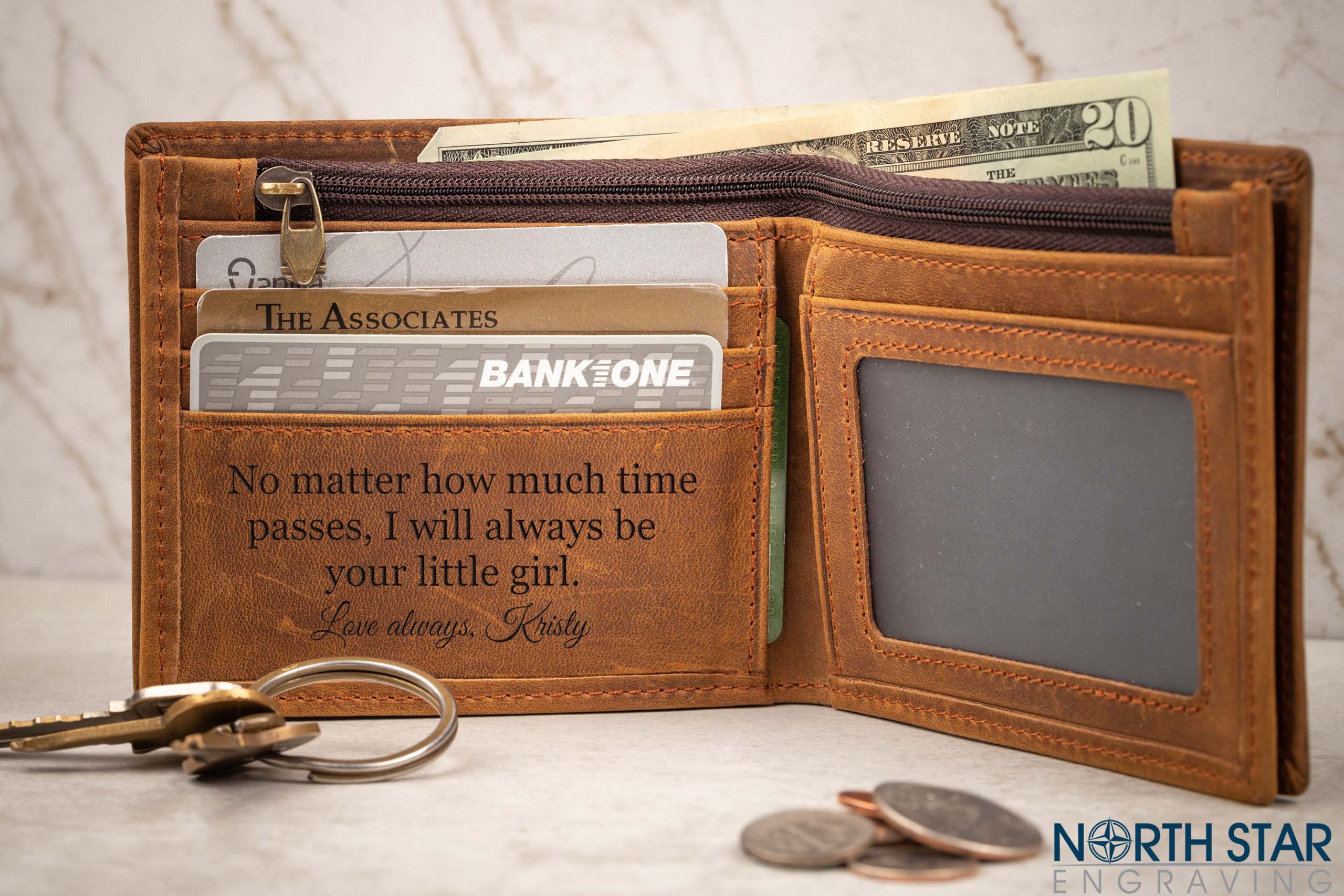 Personalized Wallets | Engraved Wallets | Customized Wallets - North ...