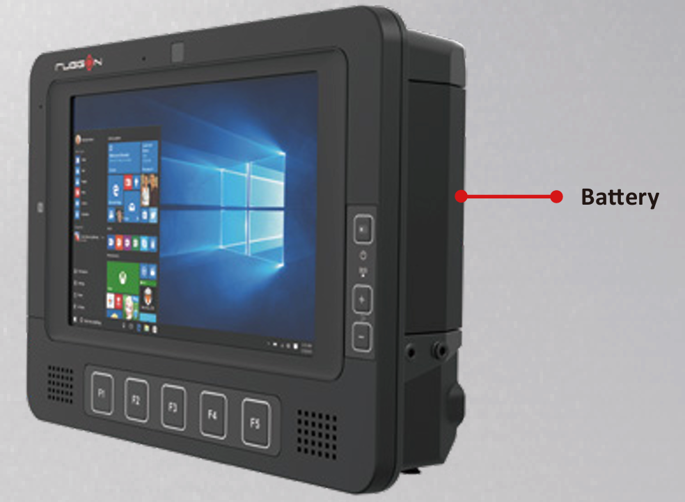 RuggON Vortex VM-311 7" Vehicle Mounted Computer - Windows 10 IoT ...