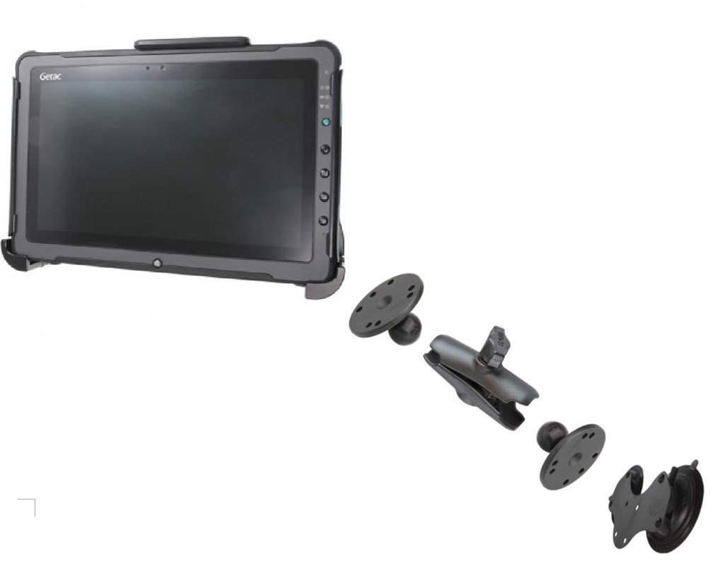 Getac F110 Cradle and Windscreen Mount (for F110 G1 to G5 only)