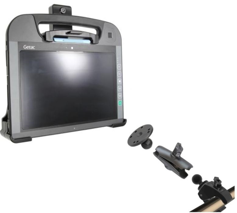 Getac F110 Pole Mount and Cradle Solution (for F110 G1 to G5 only)