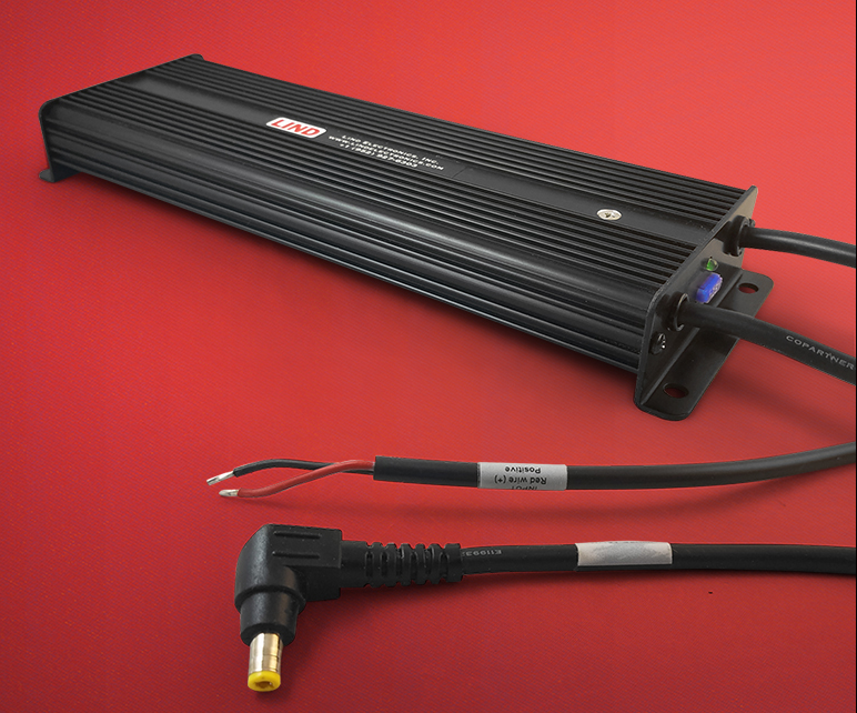 Lind 80W 11-32V Military Grade DC Laptop Power Adapter with Barewire ...