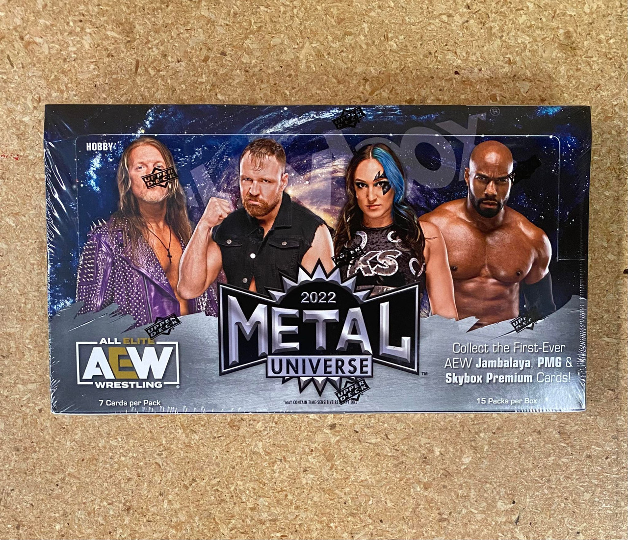 2022 Upper Deck AEW Skybox Metal Universe Hobby Box - Card Exchange Sports