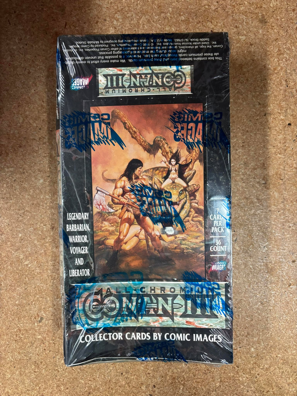 Conan III All Chromium Collector Cards by Comic Images Box
