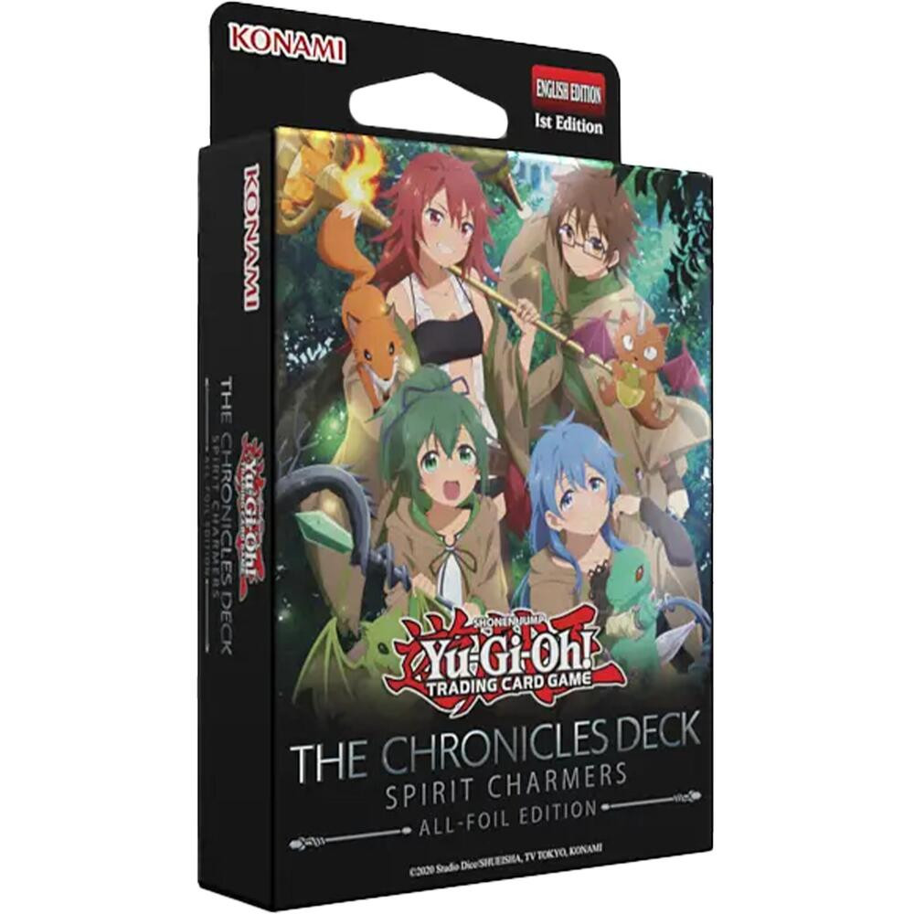 Yugioh- THE CHRONICLES DECK: Spirit Charmers (All-Foil Edition) Deck