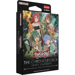 Yugioh- THE CHRONICLES DECK: Spirit Charmers (All-Foil Edition) Deck