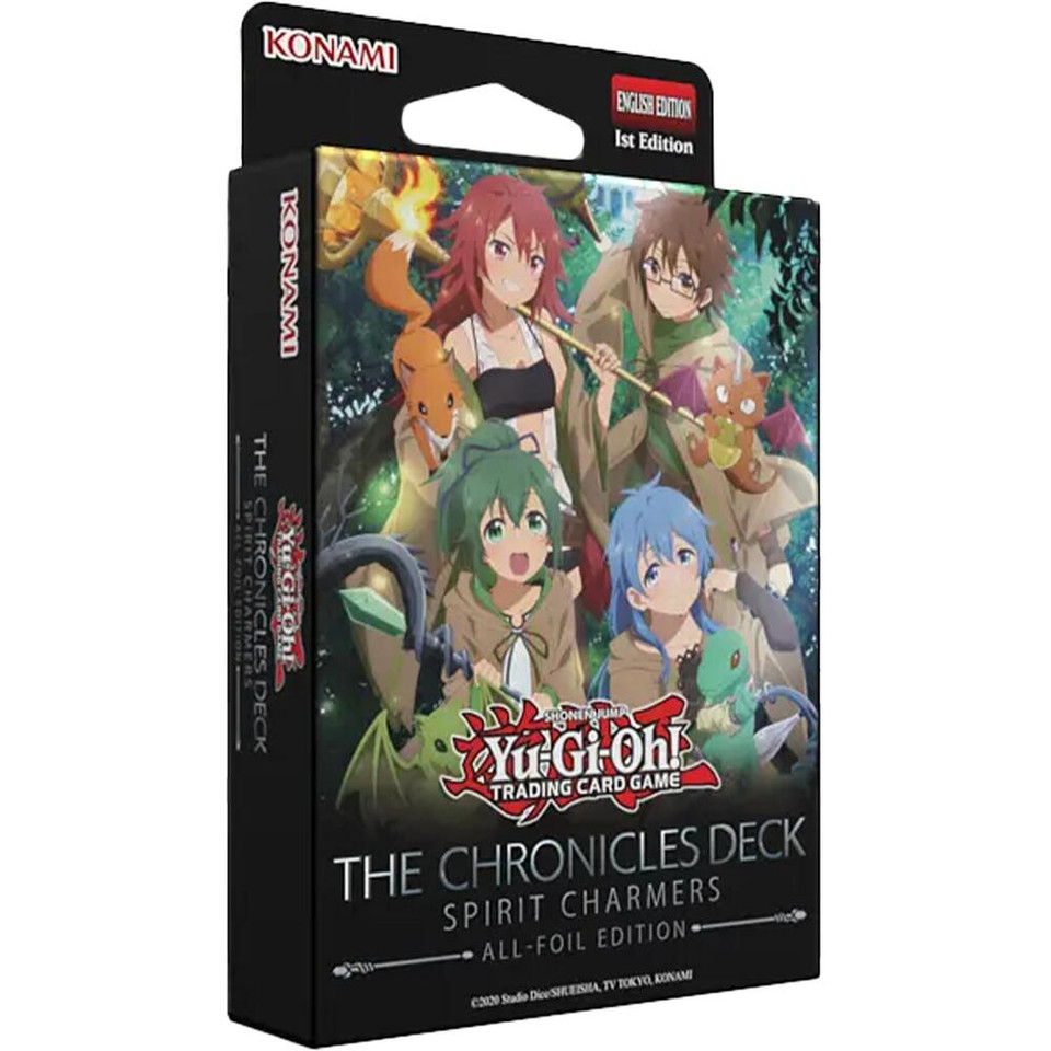 Yugioh- THE CHRONICLES DECK: Spirit Charmers (All-Foil Edition) Deck