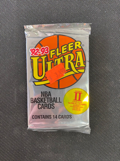 1992/93 Fleer Ultra Series 2 Basketball Pack - Card Exchange Sports