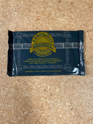 1996 Select Certified Baseball Pack