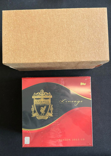2022/23 Topps Liverpool Lineage Soccer Hobby Box
