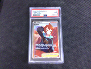 PSA 9 Pokemon Arezu Full Art 189/196 Lost Origin