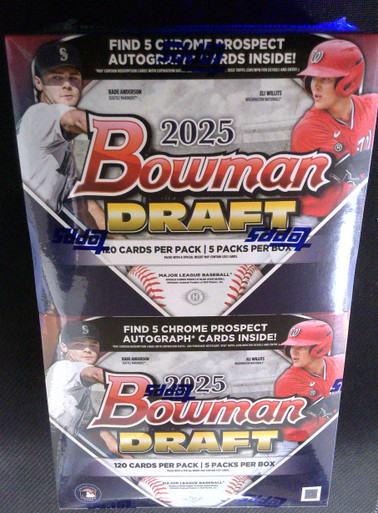 2025 Bowman Draft Baseball Super Jumbo Box