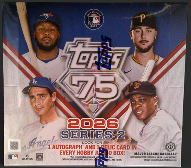 2026 Topps Series 2 Baseball Jumbo Box - Card Exchange Sports