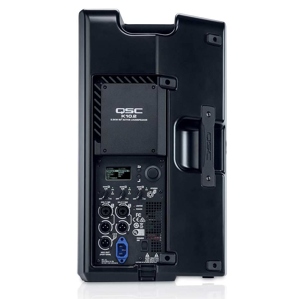 QSC K10.2 Two-Way 2000W 10" Portable Active Speaker/Monitor - ProAudio.com