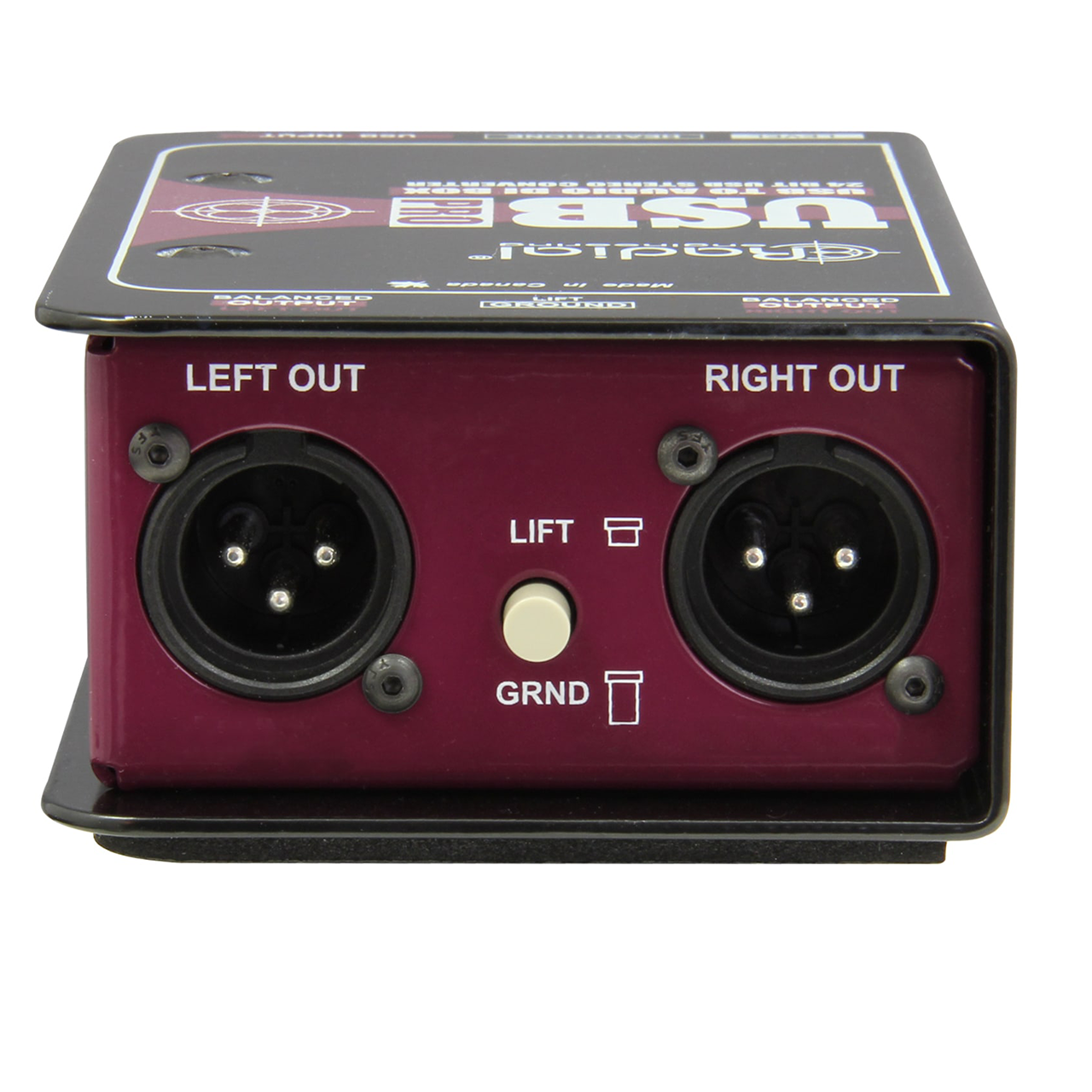 Radial USB-PRO Stereo Direct Box for Laptops - ProAudio.com