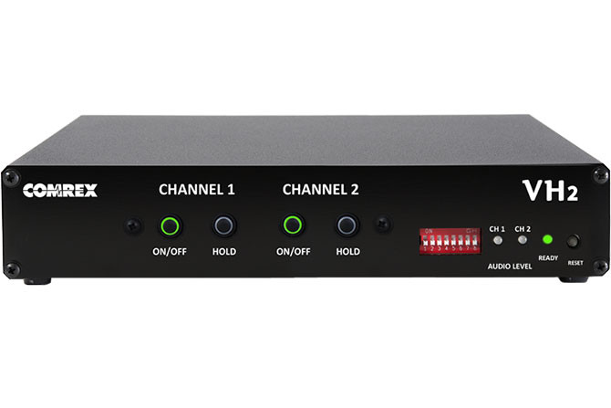 Comrex VH2 Dual Line VoIP Studio Telephone Interface - ProAudio.com