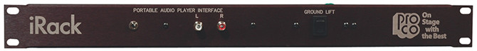 ProCo IRACK Portable Audio Player Interface Rack Panel - ProAudio.com