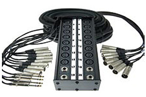 ProCo SMC1604FBQ-100 StageMaster 16x4 Audio Snake with 1/4" Returns ...