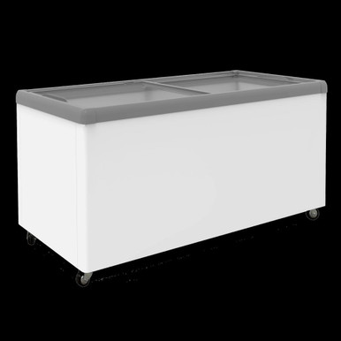 Exquisite SD650 Flat Glass Display Chest Freezers with Baskets - Aussie ...