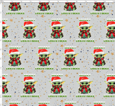 Baby Alien Christmas (WNT117) - Modern Fox Fabrics