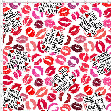 You're my favorite pain in the butt (VAL131) - Modern Fox Fabrics