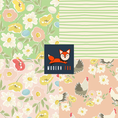 Spring Garden (FLW250) - Modern Fox Fabrics