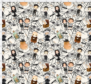 Horror Halloween (HAL73) - Modern Fox Fabrics