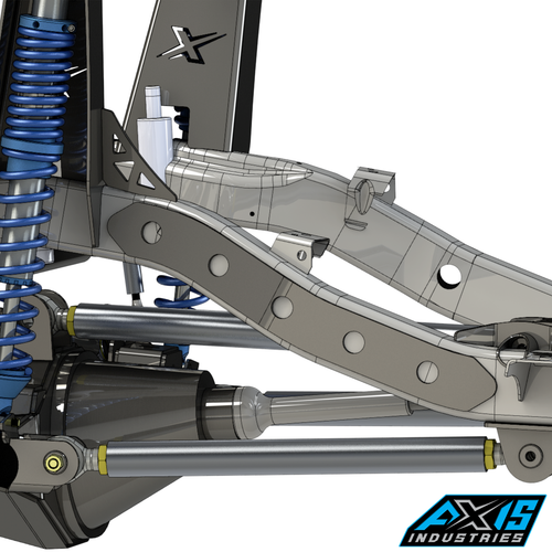 TJ Front Frame Plates - Axis Industries USA