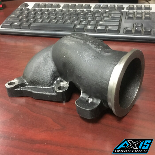 R2.8 Turbo Exhaust Manifold, 90 Degree Down - Axis Industries USA