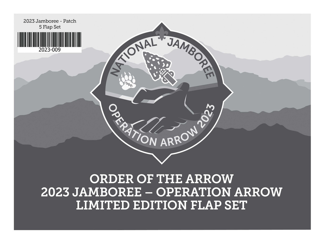 2023 Jamboree - Patch - 5 Flap Set - OA Trading Post