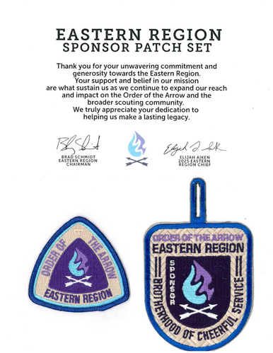 Eastern Region - Sponsor Patch Set - OA Trading Post
