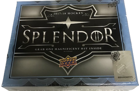 2017-18 Upper Deck Splendor Hockey Hobby Box
