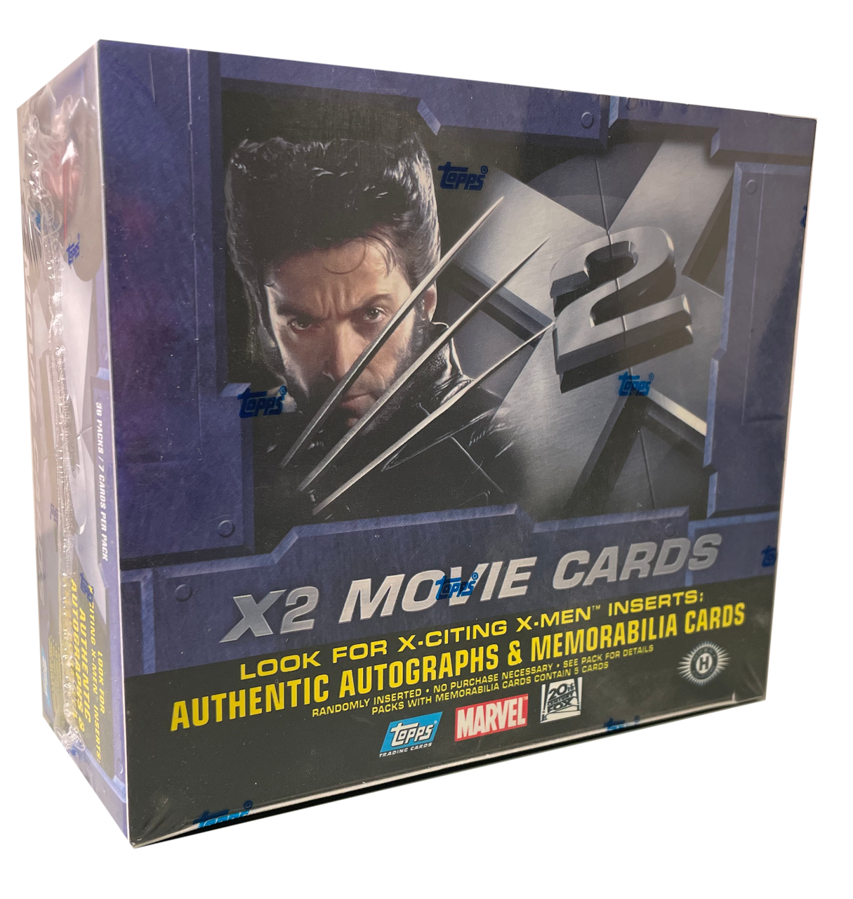 2003 Topps Marvel X2 X-Men Movie Cards Hobby Box