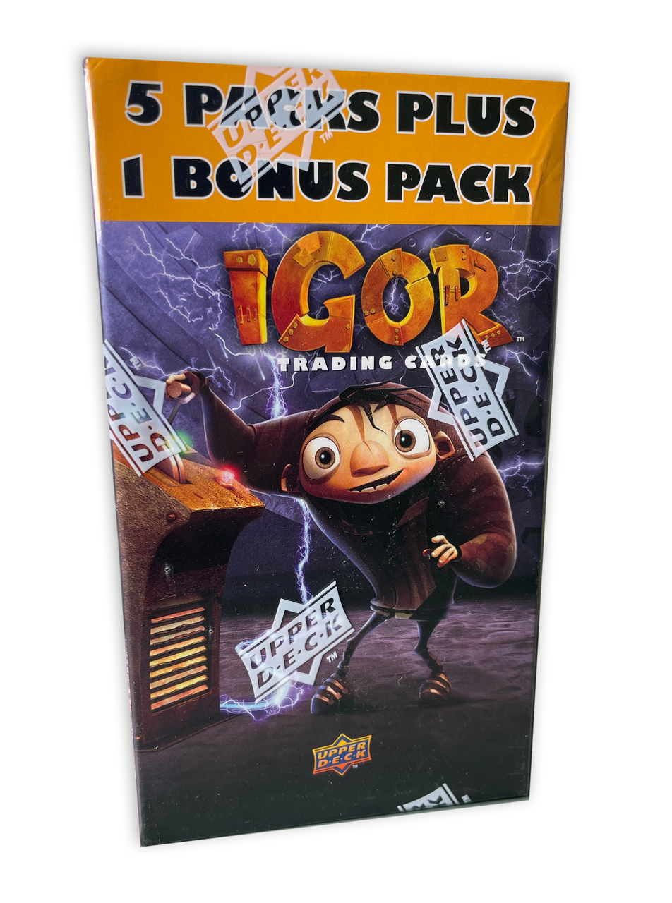 2008 Upper Deck Igor Trading Card Blaster Box