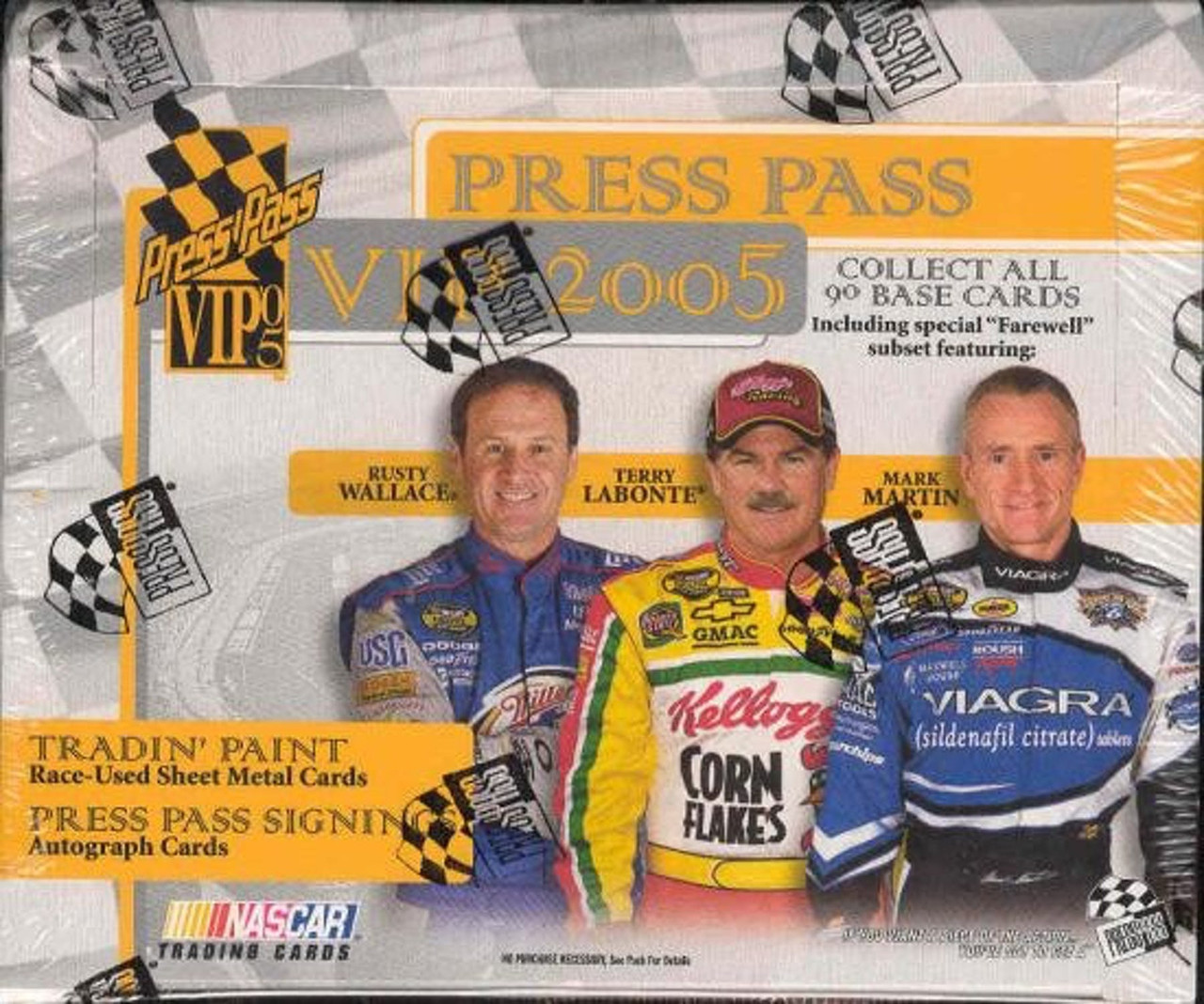 2005 Press Pass VIP NASCAR Racing Hobby Box