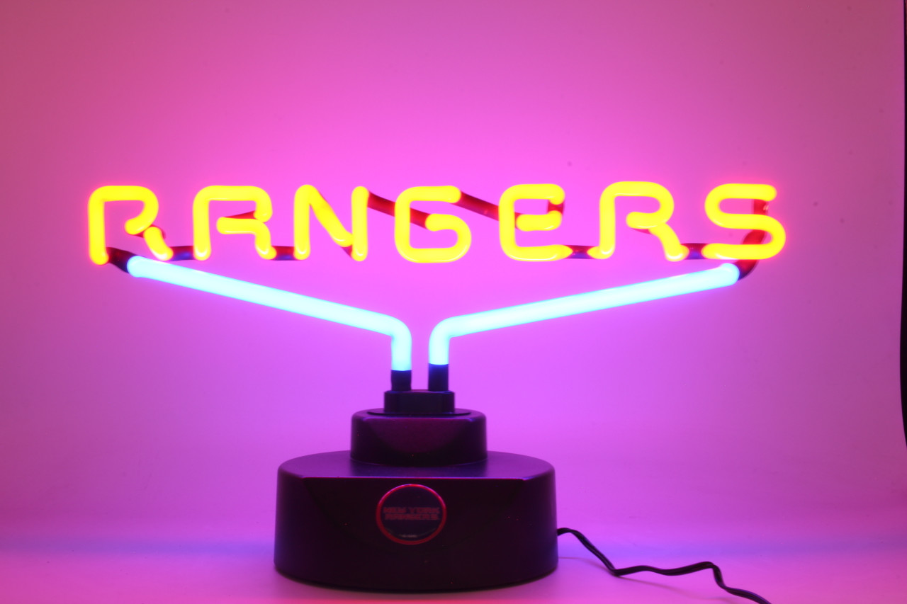 New York Rangers Neon Light Sign Lamp (NHL) | Grizzly Sports Cards