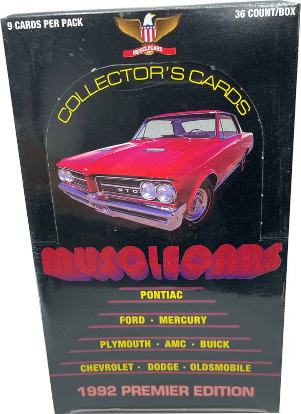 1992 Collect-A-Card Muscle Cars Premier Edition