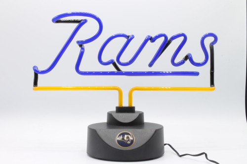 Los Angeles Rams Neon Light Sign Lamp (NFL) | Grizzly Sports Cards