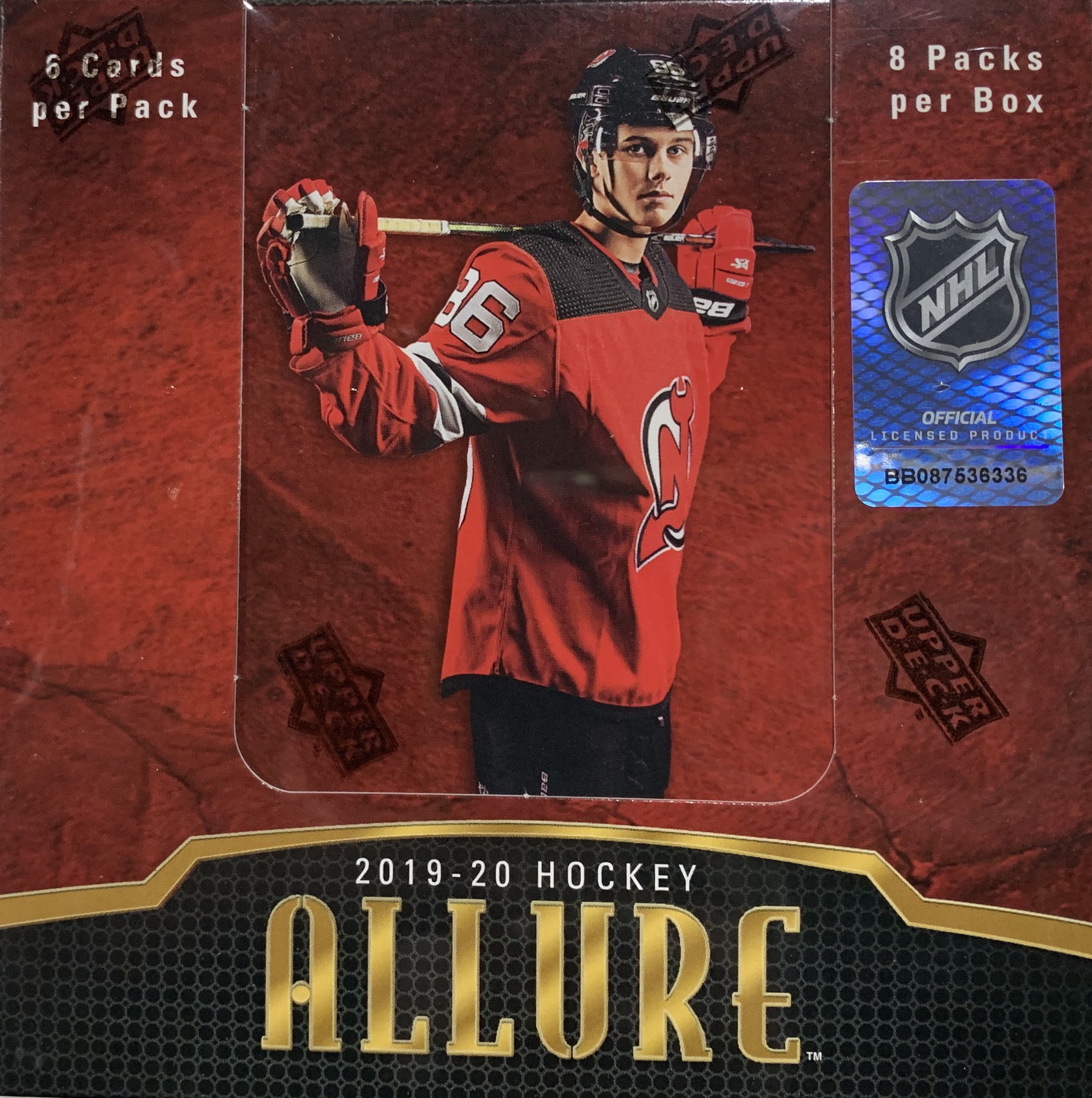 2019-20 Upper Deck Allure Hockey Hobby Box