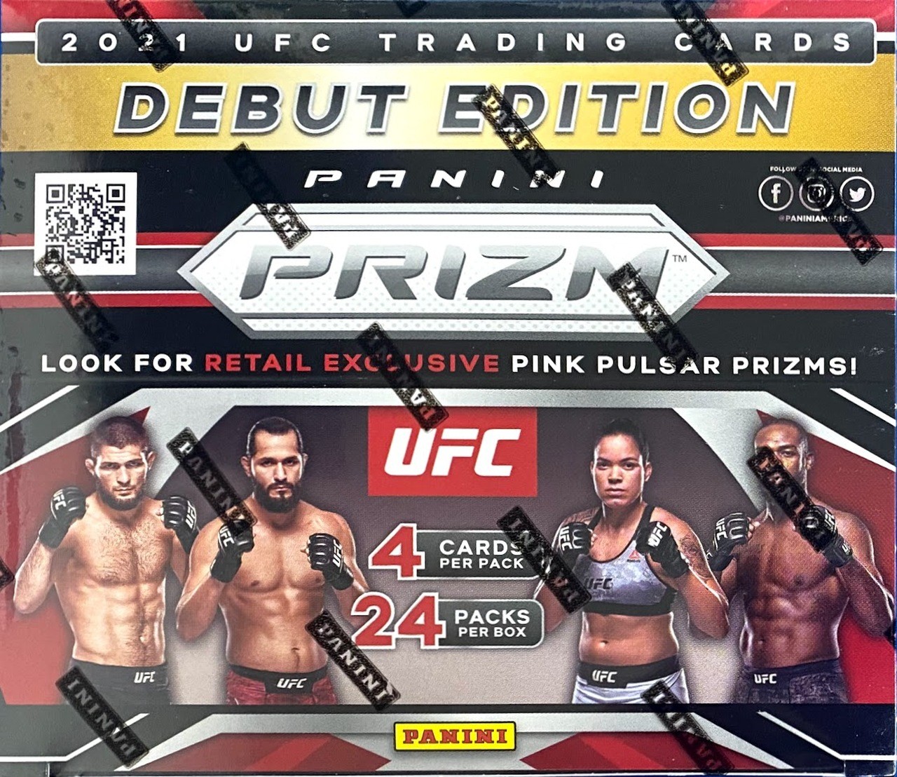 2021 Panini Prizm UFC 24-Pack Retail Box