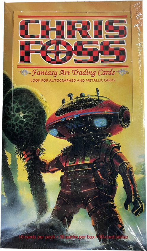 1995 FPG Chris Foss Fantasy Art Trading Card Box
