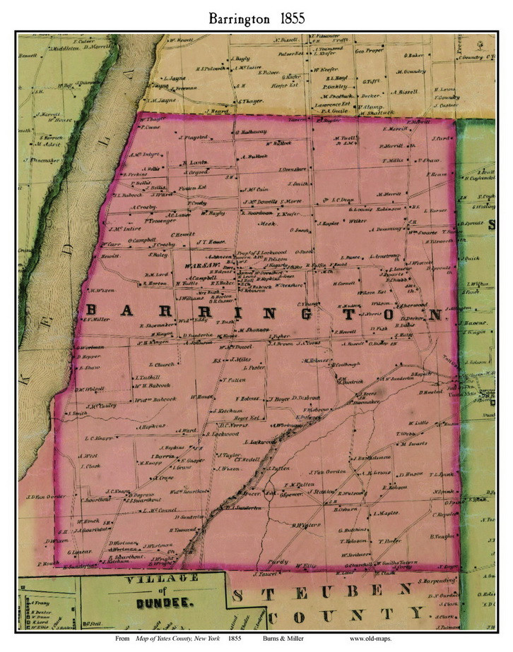 Printable Map Of Barrington Area
