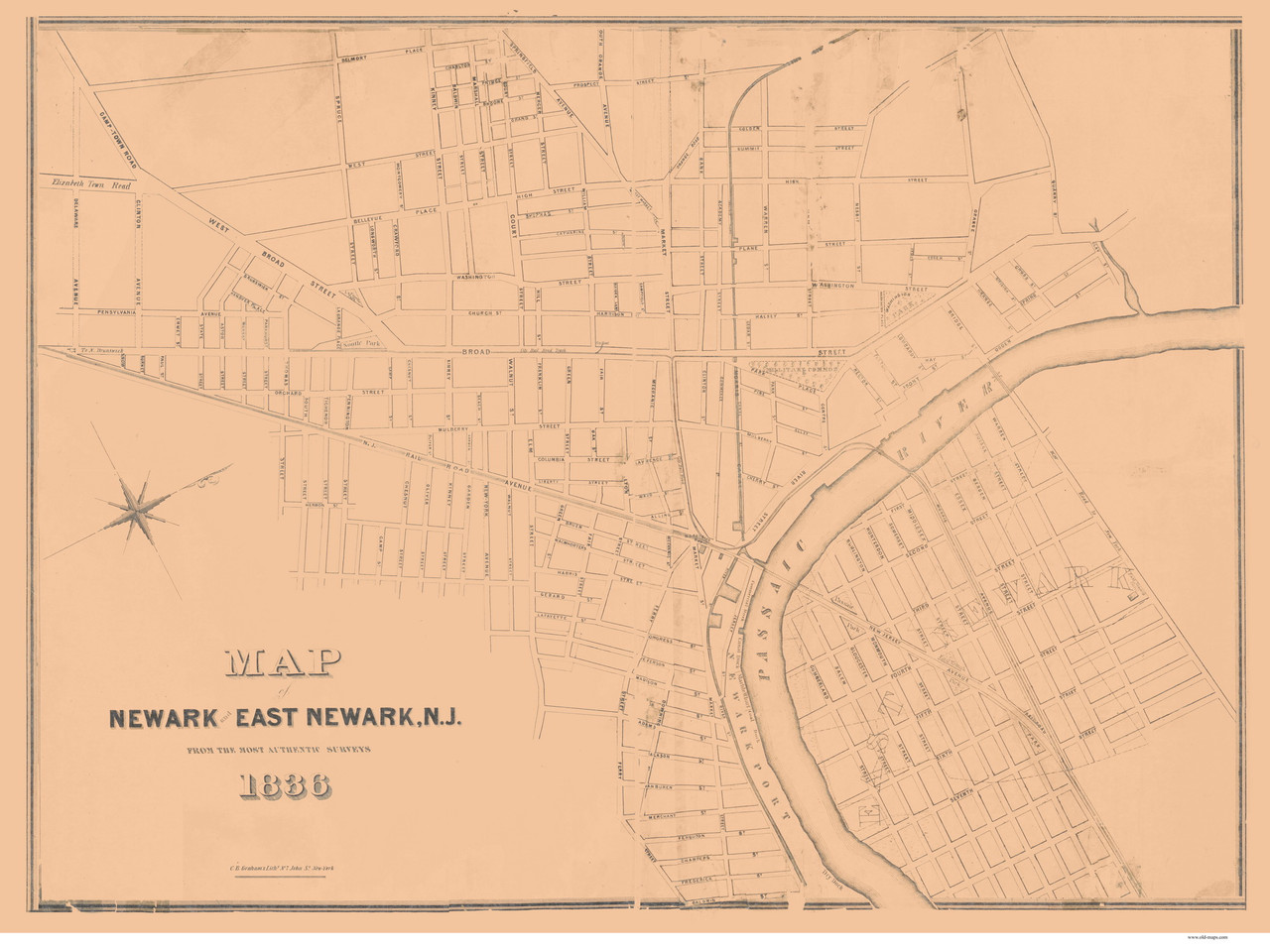 City Of Newark Map