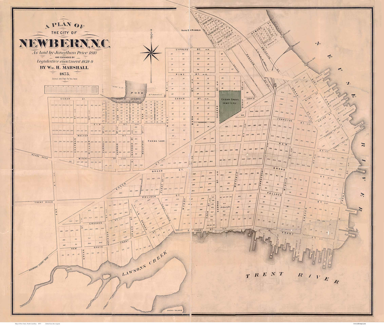North Carolina Map Towns Location | Town Of Hookerton, North Carolina