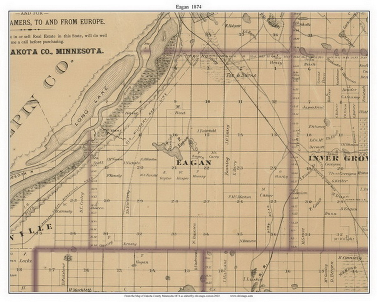 Eagan Minnesota Map