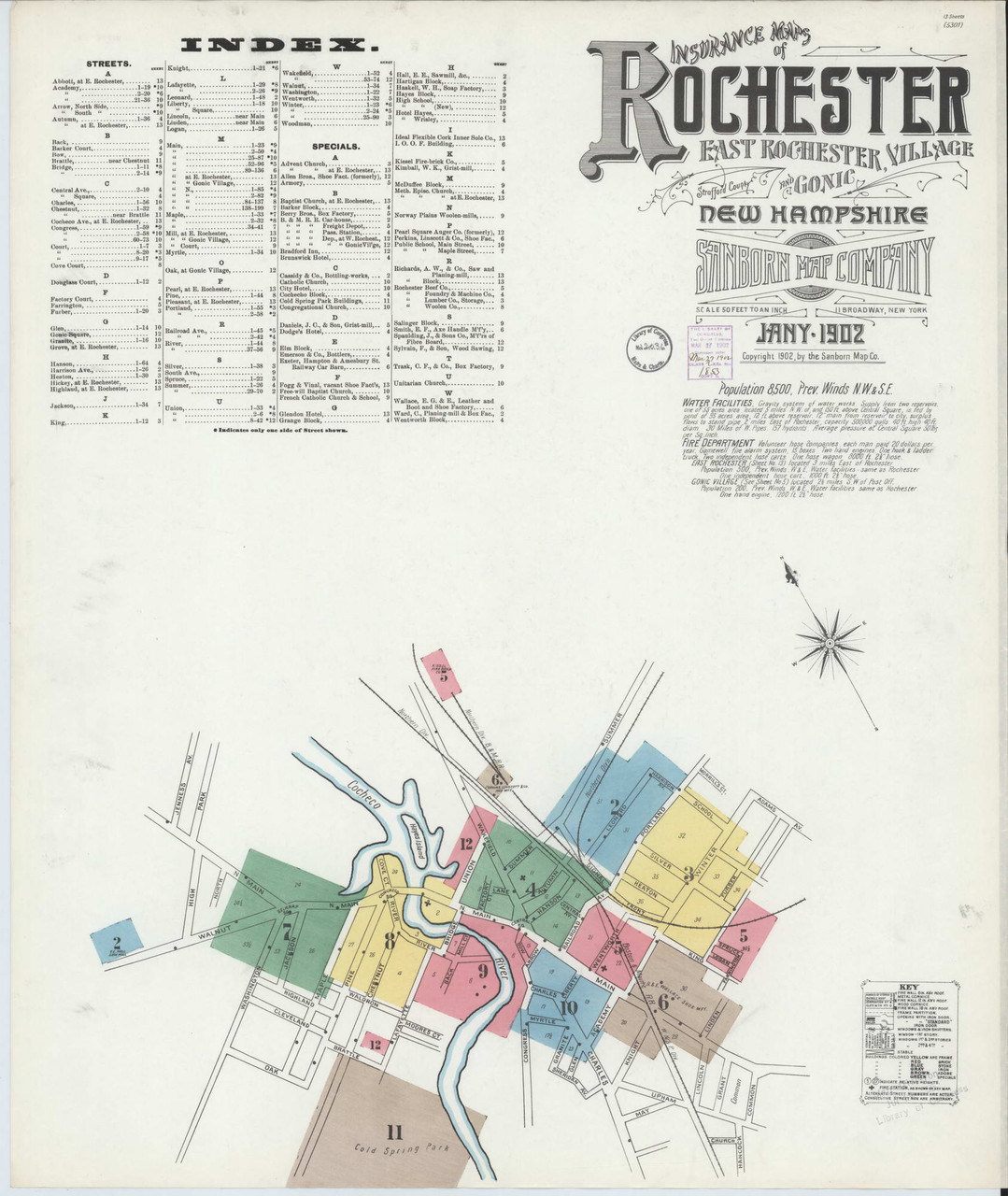 Rochester New Hampshire Map The Worcester, Nashua And Rochester