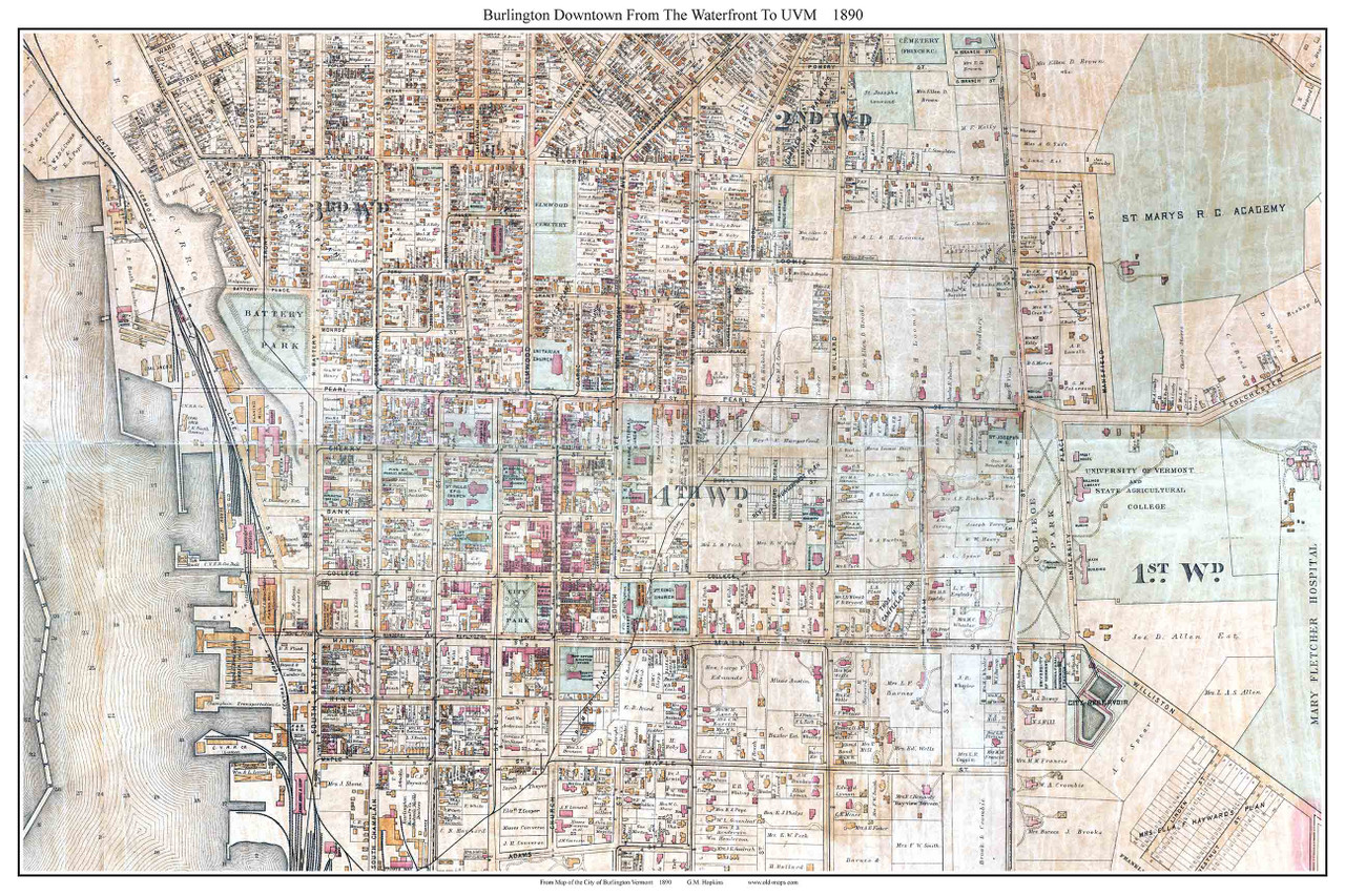 Burlington College Vt Map About UVM | The University Of Vermont