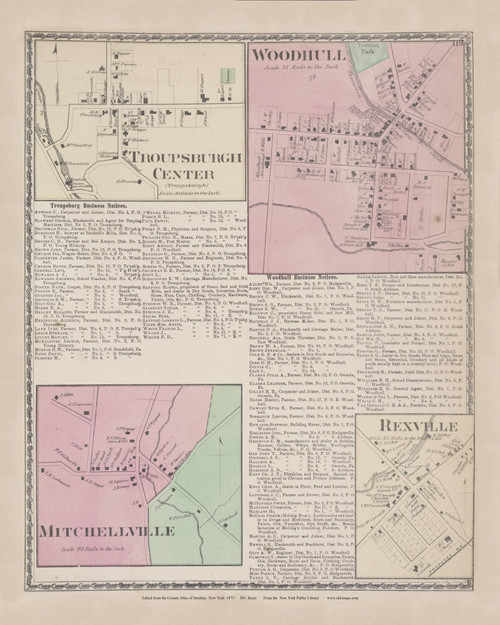 Troupsburgh Troupsburgh Center Woodhull Mitchellville Rexville, New ...