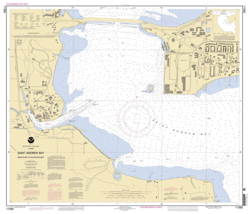 St Andrews Bay -Bear Point to Sulphur Point 2005 - Old Map Nautical ...
