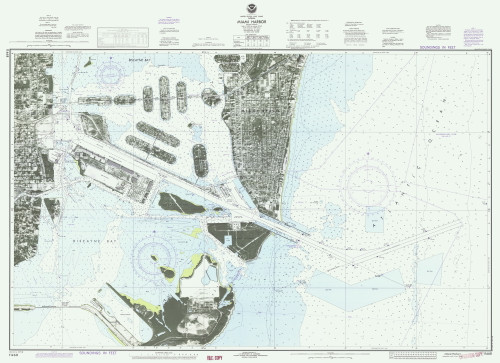 Miami Harbor 1981 - Old Map Nautical Chart AC Harbors 547-11468 ...